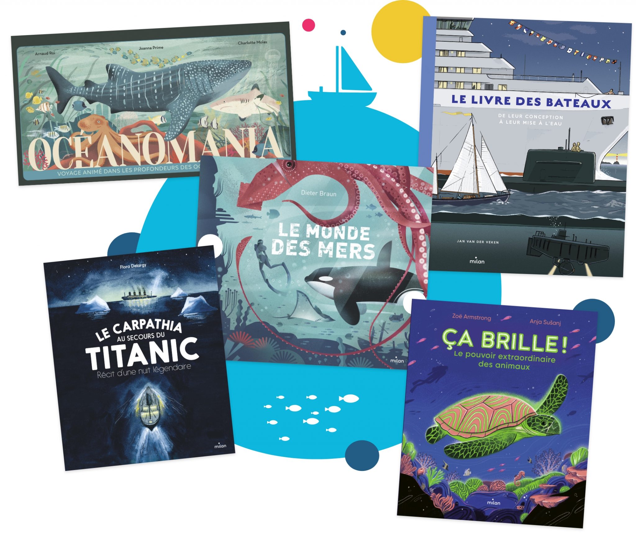 5 beaux livres qui invitent au voyage - Editions Milan